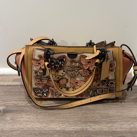 Coach | Bags | Coach Dreamer Butterfly Appliqu Satchel | Poshmark